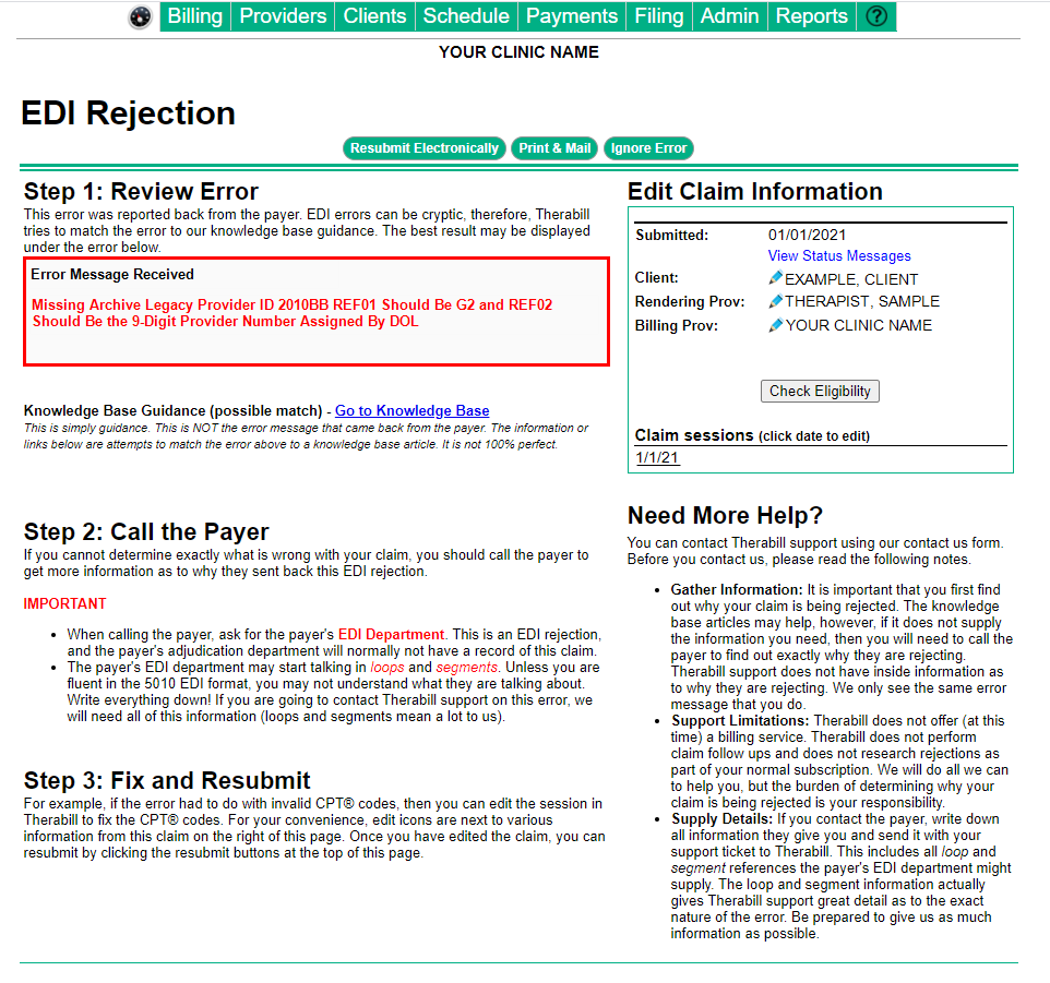 21 Missing Or Invalid Information Usage At Least One Other Status